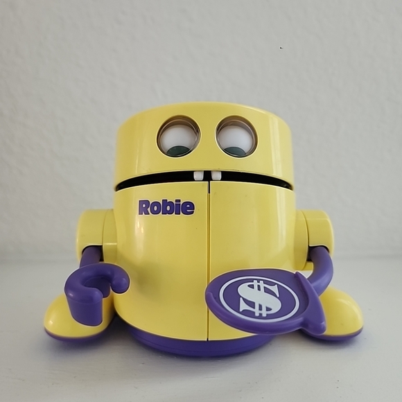Radio Shack | Toys | Vintage Radio Shack Robie The Banker Toy Robot ...